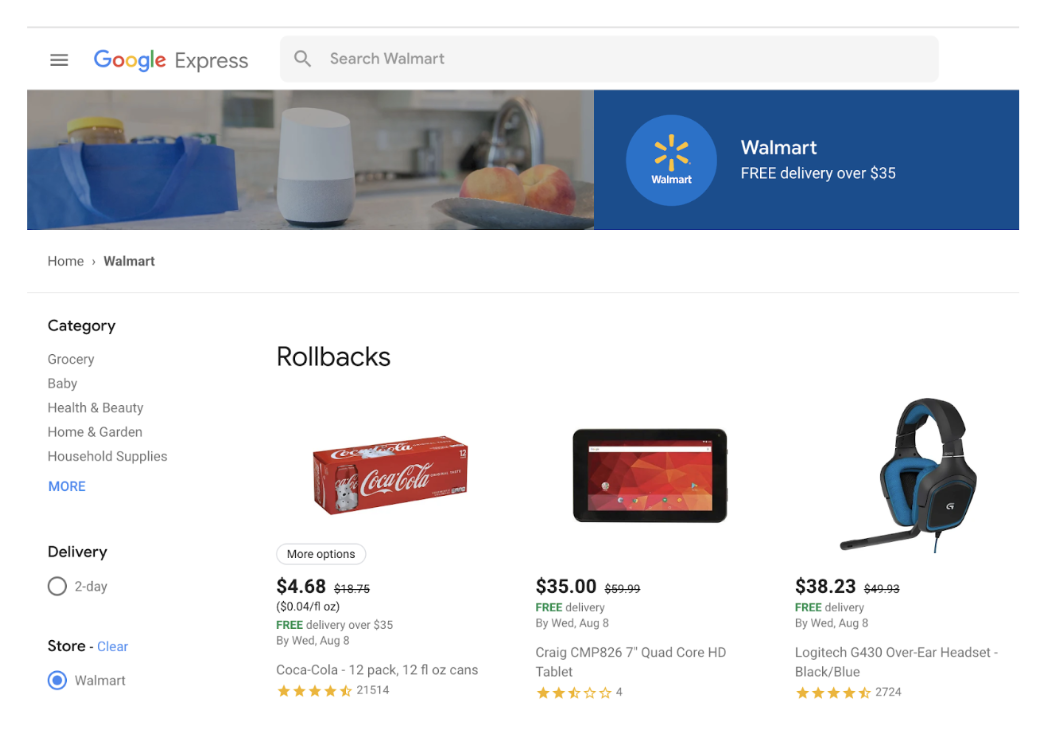 Sell on Google Express with Shopping Actions