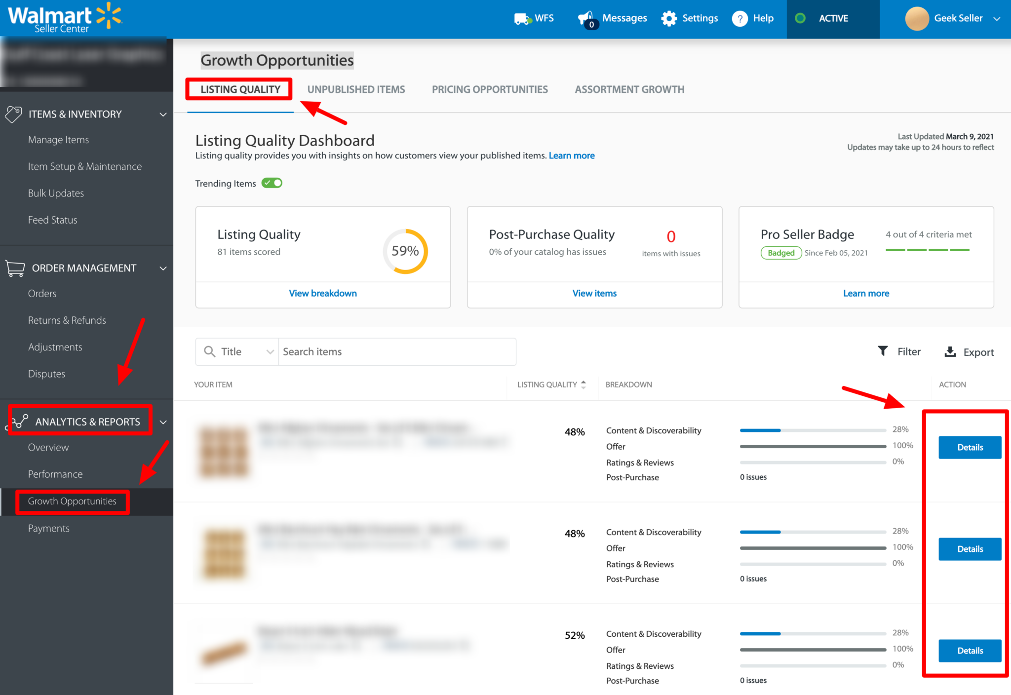 Walmart Content Ownership pilot program