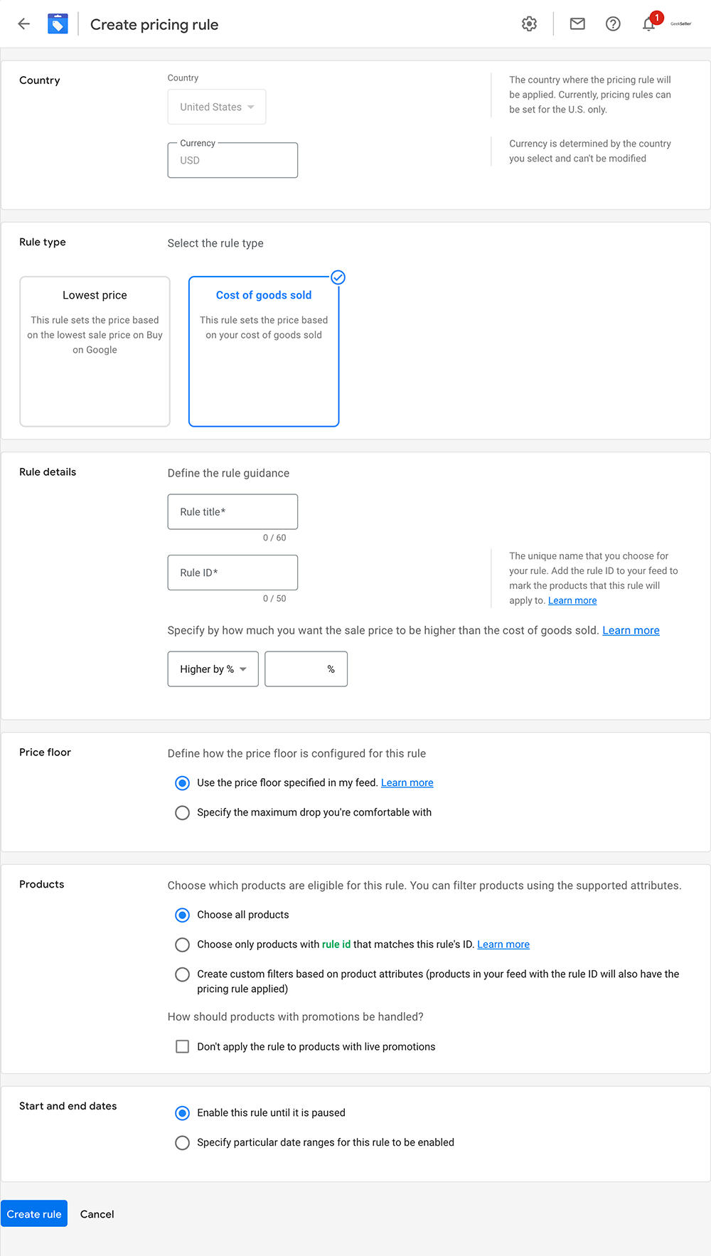 Google introduces Buy on Google Repricing