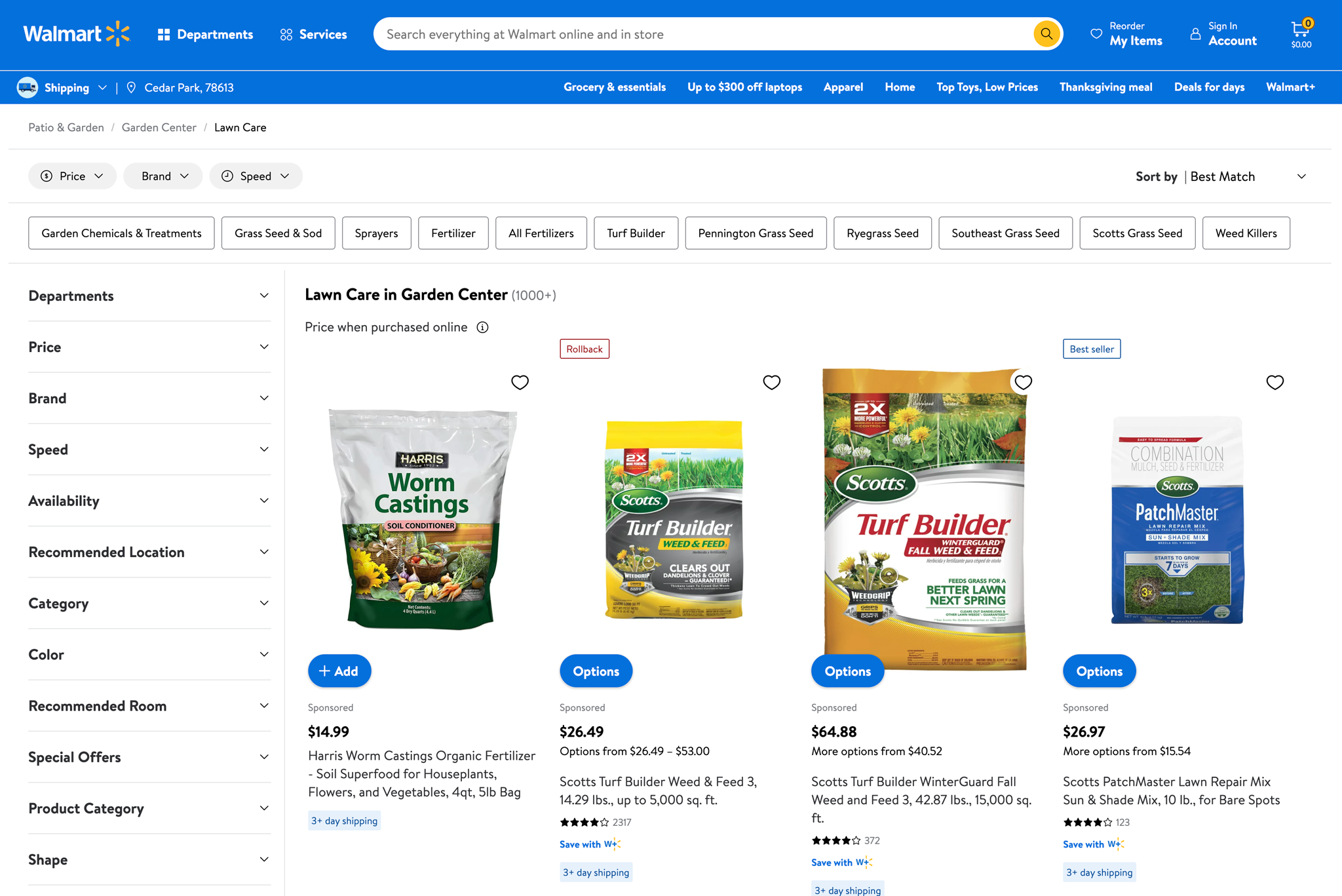 Walmart Listing Optimization