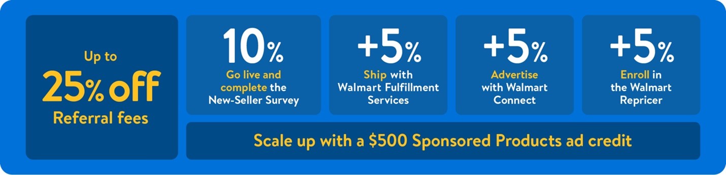 Maximize Your Success on Walmart with the New-Seller Savings