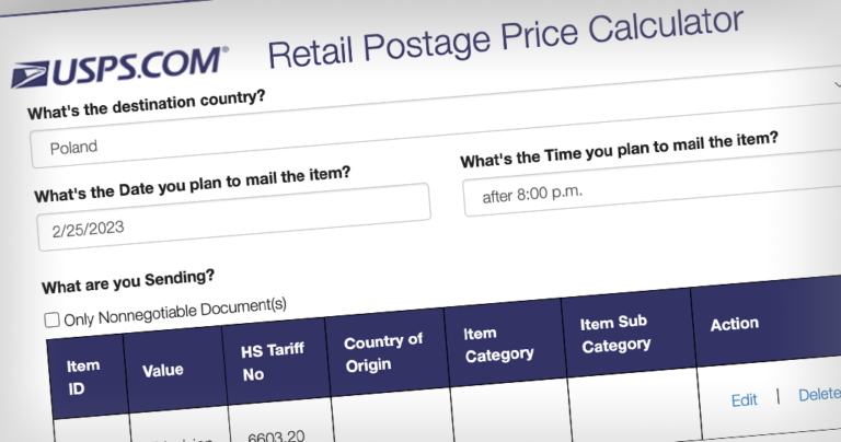 New USPS Customs Regulations for Packages Shipping to European Union ...
