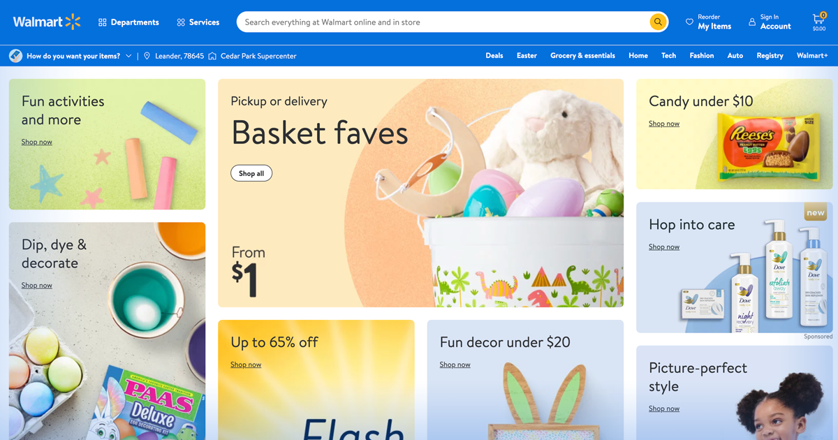 Walmart.com Gets a New Look for a More Engaging Shopping Experience