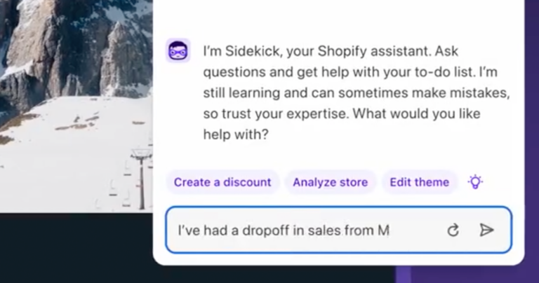 Introducing Shopify's Sidekick AI