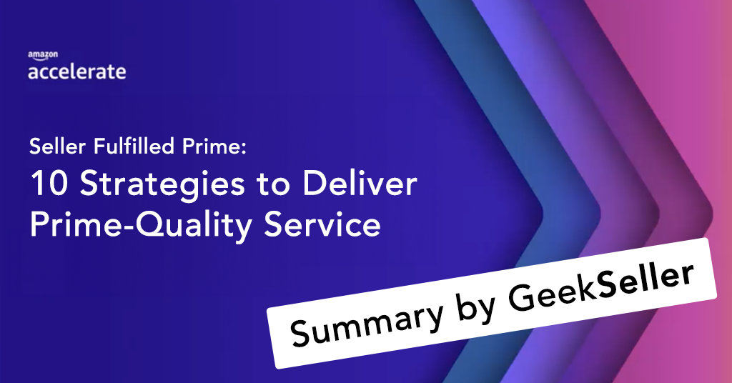 Seller Fulfilled Prime: 10 Strategies to Deliver Prime-Quality Service