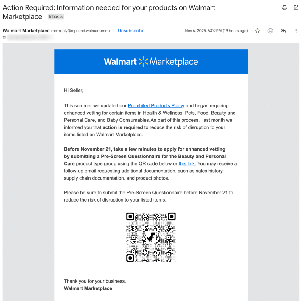 Guide: Walmart’s Enhanced Vetting for Health & Wellness, Pets, Food ...